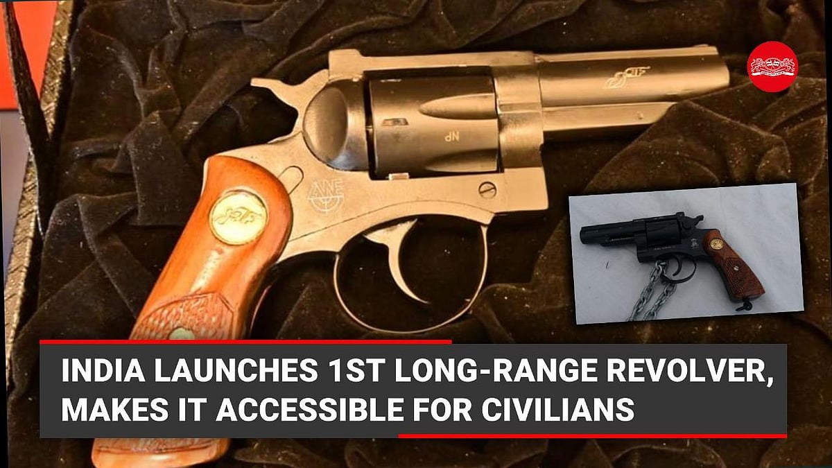 India launches 1st long-range revolver, makes it accessible for civilians