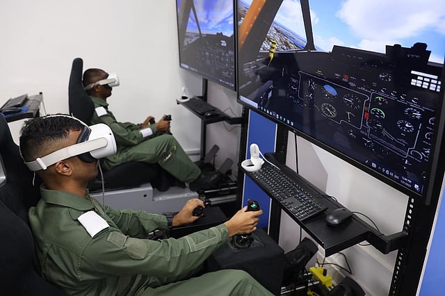 IN PHOTOS | IAF enters AI, VR era, uses immersive tech to train cadets ...