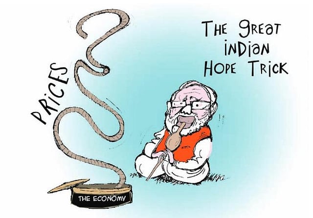 Bodyline: Ravi Shankar's cartoons