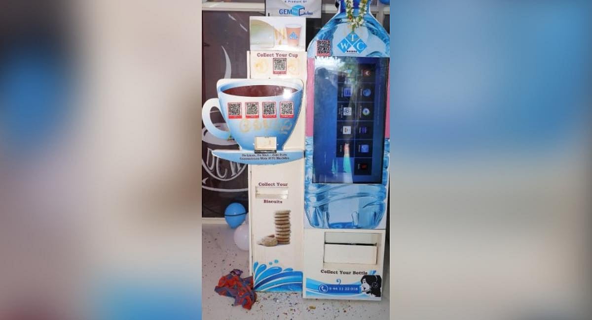 AI-based digital tea shop opened in Karimnagar