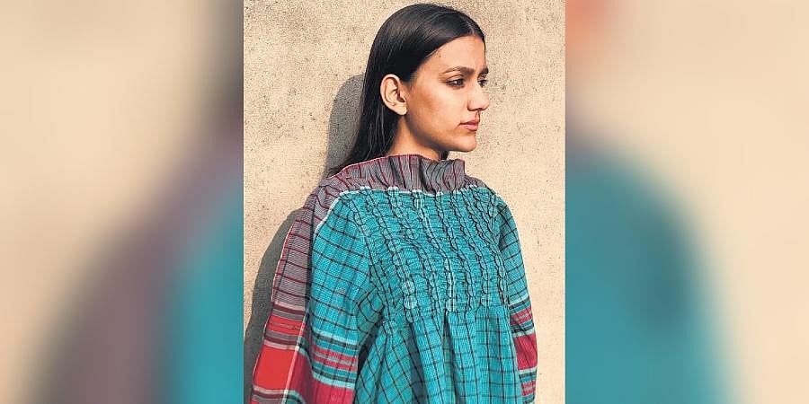 Button it up: Ahmedabad designer Anuj Sharma crafts dresses without a ...