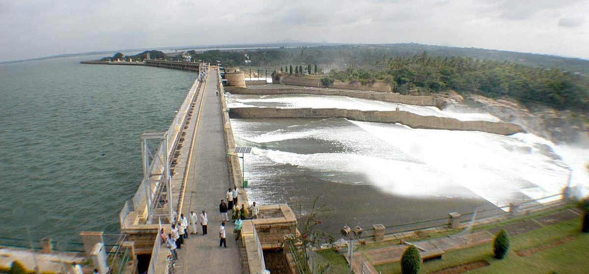 Amid Cauvery stir, outflow from KRS dam up