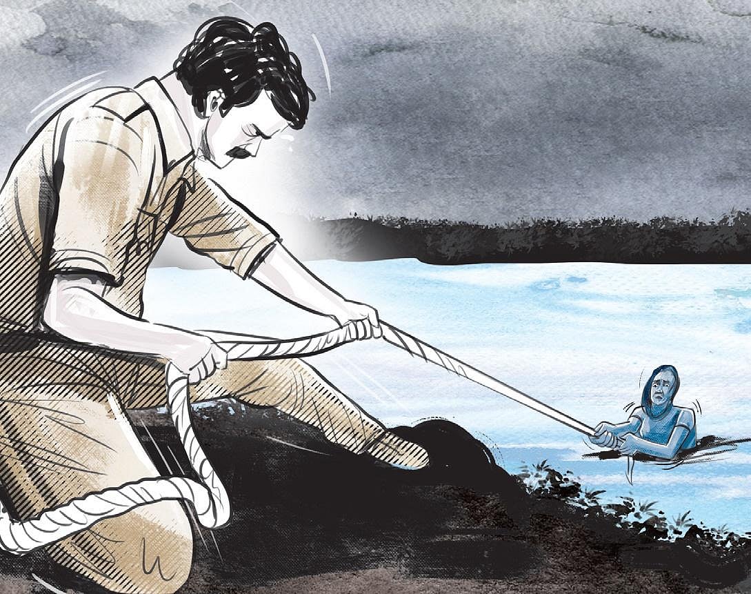 Four women rescued from drowning at Vodarevu beach