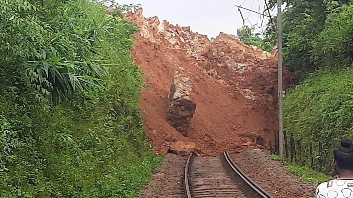 Landslide hits rail services in Odisha's Koraput