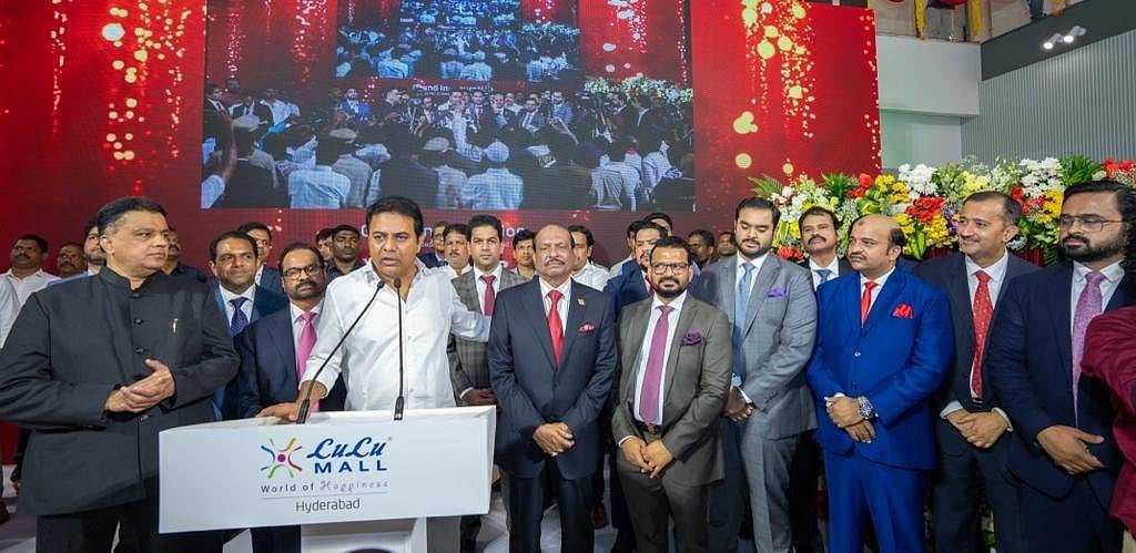 Lulu Group chairman praises the efforts of KCR, KTR