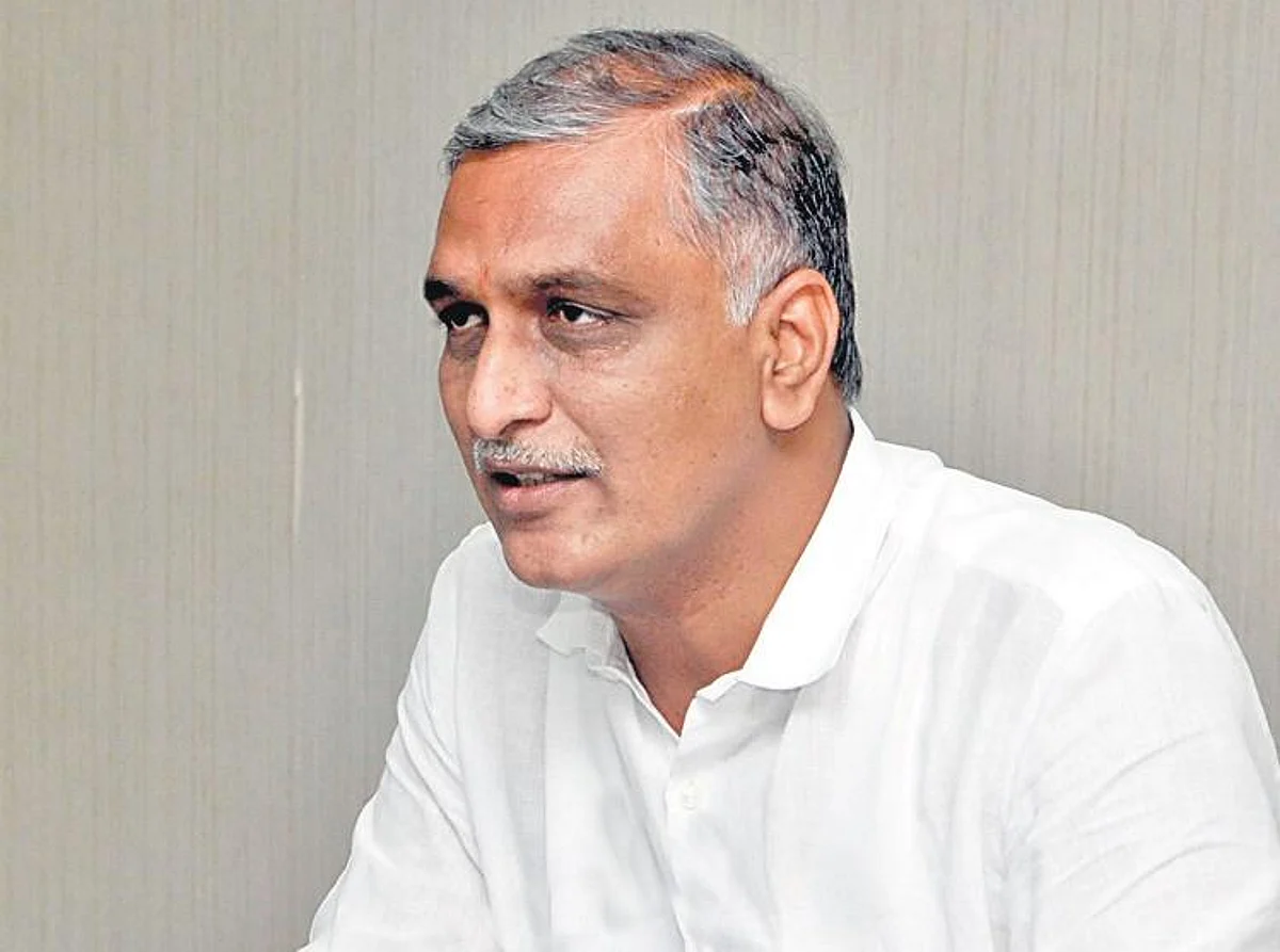 Fearing defeat, BJP enacting simultaneous elections drama: Harish Rao Fearing defeat, BJP enacting simultaneous elections drama: Harish Rao