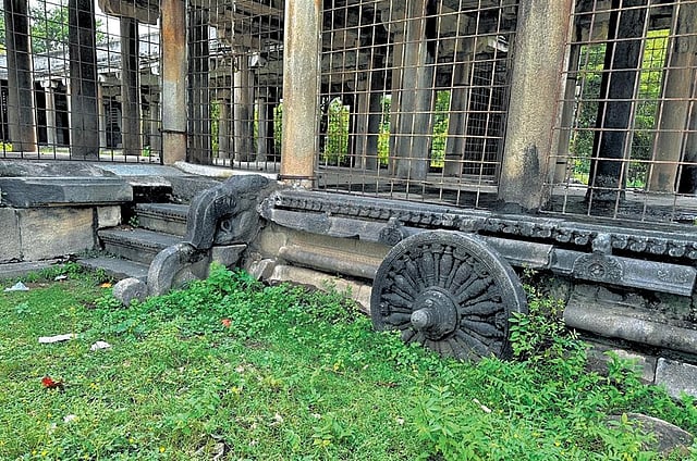 A Pallava temple rebuilt by the Cholas