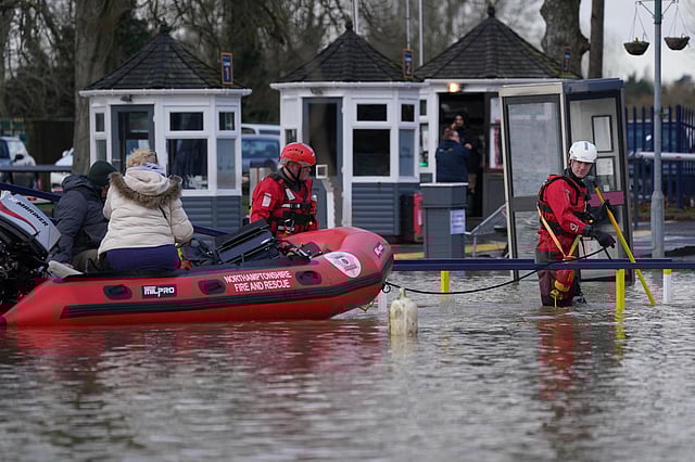 Storm Henk causes flooding and travel disruption in UK