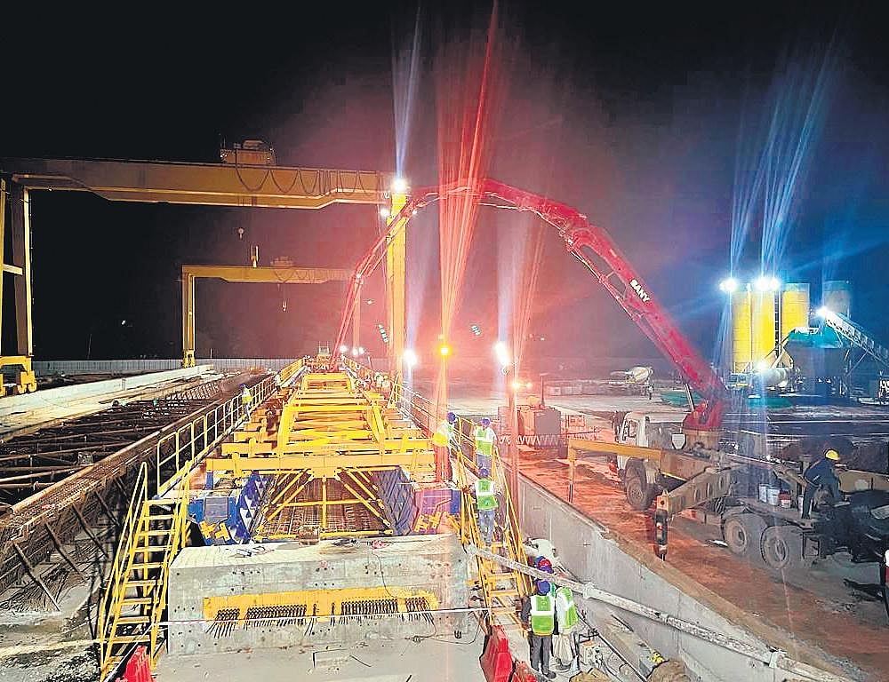 In a first, 31m U-girder cast for suburban rail project in Bengaluru