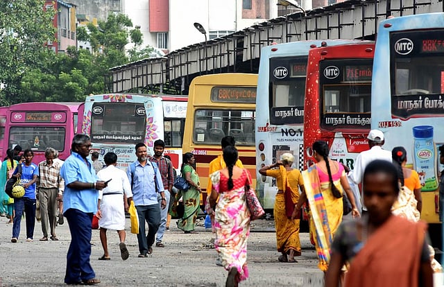 Transport unions strike: 80 per cent of buses being operated in Chennai ...
