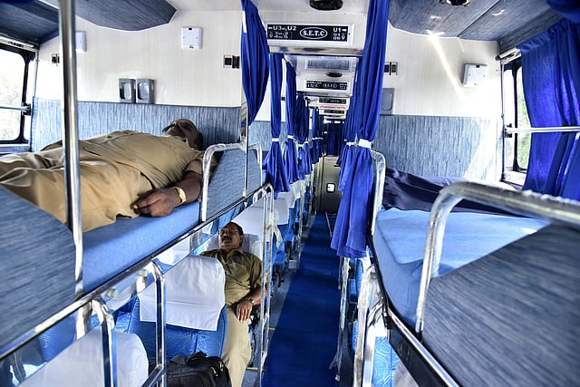 Tamil Nadu: New semi-sleeper buses with attached toilets promise more ...