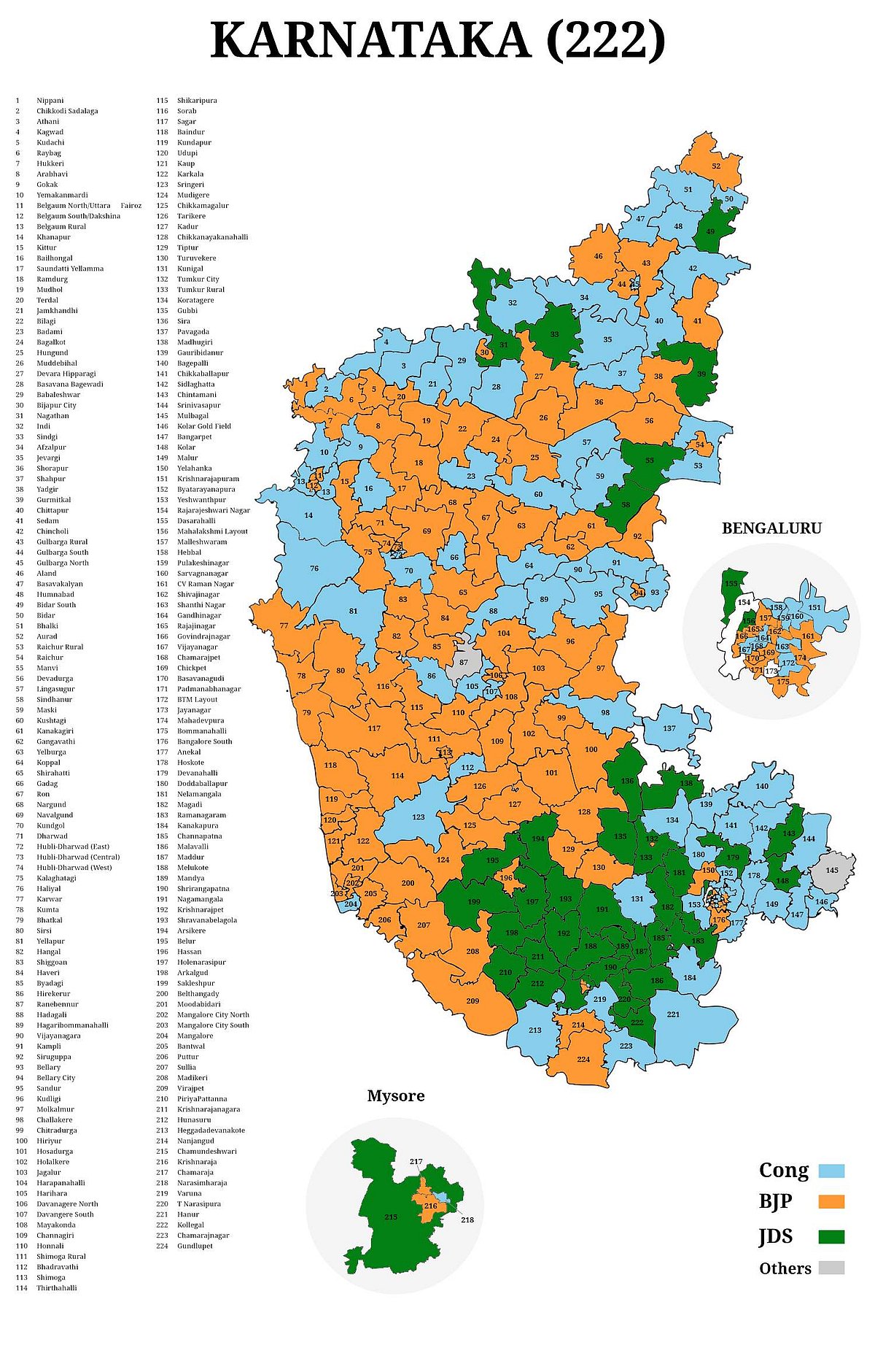 Karnataka Maps