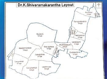 Officials suggest changes in first draft of Karanth Layout