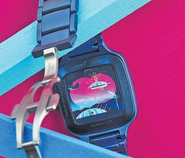 An artistic tryst with time: Delhi artist duo collaborate with Rado to ...