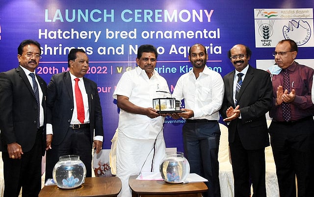 TN Fisheries minister Anitha Radhakrishnan launches hatchery bred ...