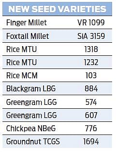 ANGRAU develops 10 new varieties of seeds