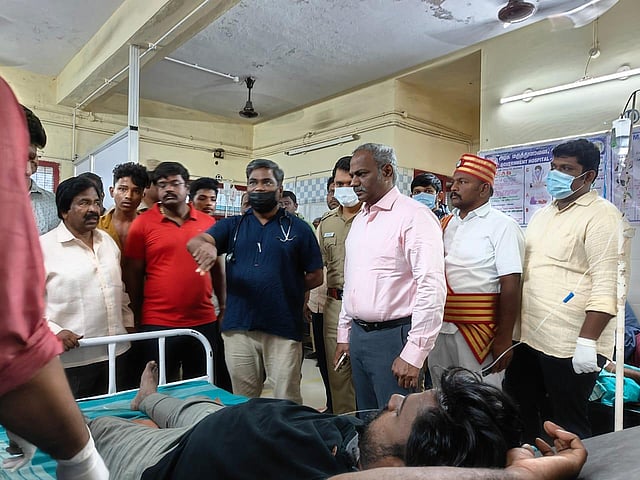 Six killed, 60 injured in bus collision in TN's Vaniyambadi