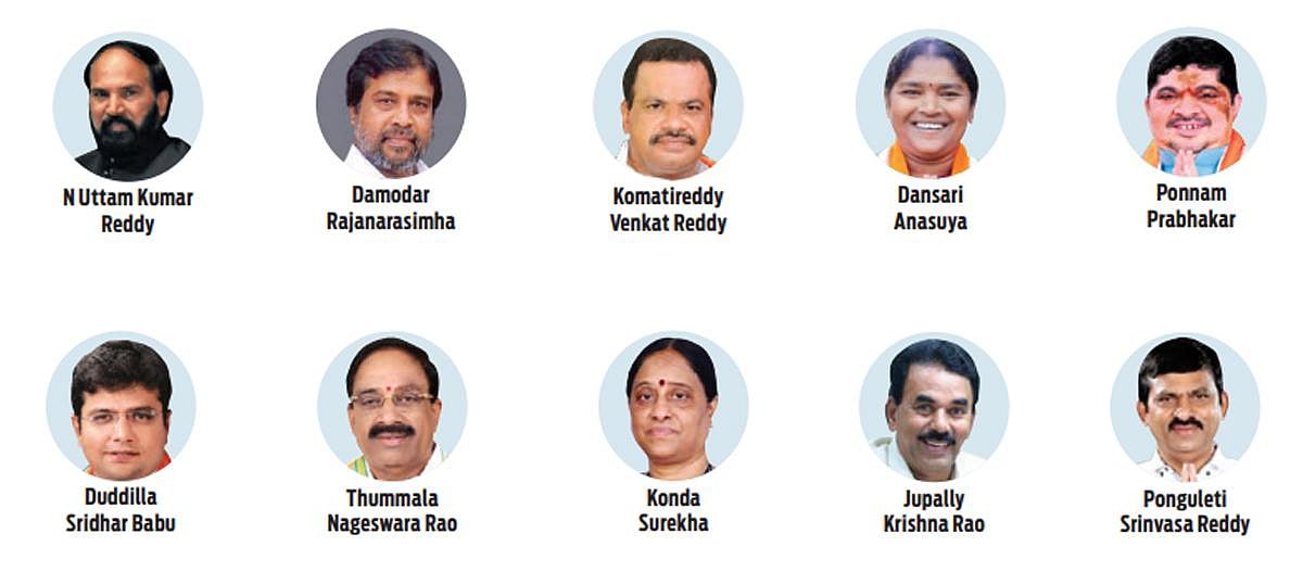 Meet the 11 ministers who joined Telangana CM Revanth Reddy’s Cabinet