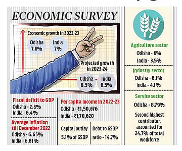 Odisha economy grew by 7.8 per cent in 2022-23, to cross 8 per cent ...