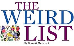 The weird list