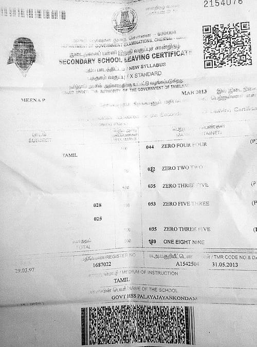 Luck Runs Out for 17-year-old Girl Who Altered SSLC Marksheet