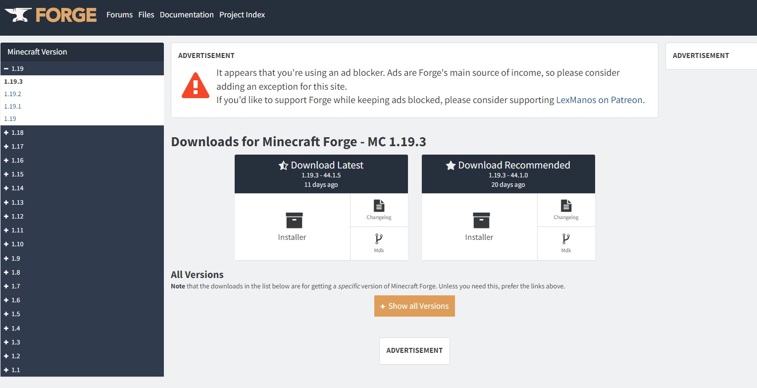 How to Download and Install Minecraft Forge 1.19