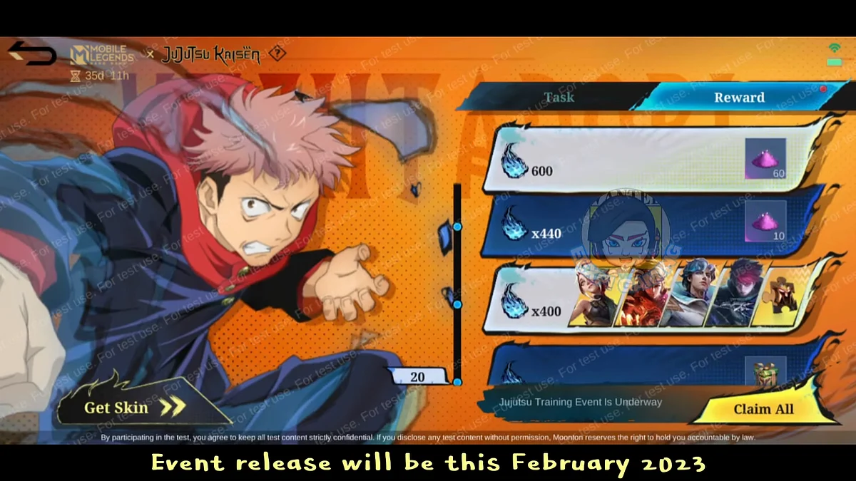 When Does The Mlbb X Jujutsu Kaisen Collaboration Event Release