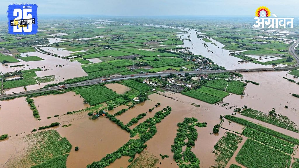 Solapur Flood । महापुराचे थैमान सुरूच । Solapur hit by devastating floods, 29 villages submerged ...