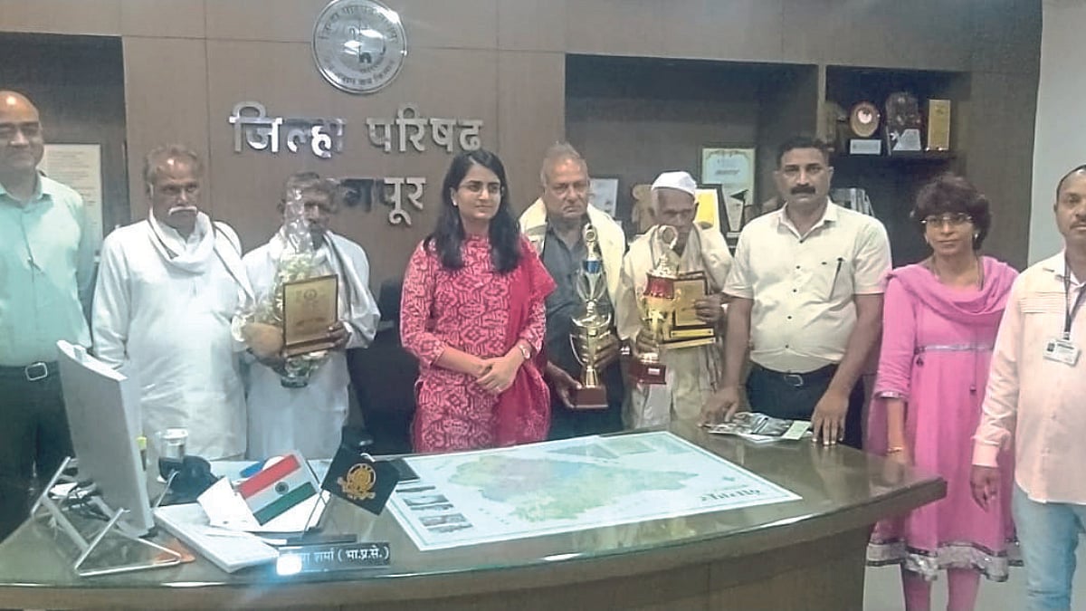 Maha Pashudhan Expo । ‘पशुधन एक्‍सपो’मध्ये नागपुरी म्हैस, बेरारी शेळीला ...