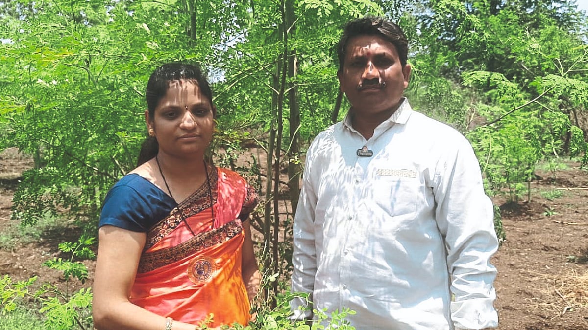 Shevga Sheti | नांदेडमधील पावडेवाडी येथील ‘आयटी’ क्षेत्रातील दांपत्य ...