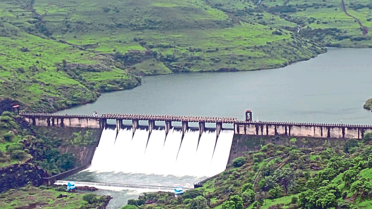 Kalmodi Dam Water Level । कळमोडी धरण शंभर टक्के भरले