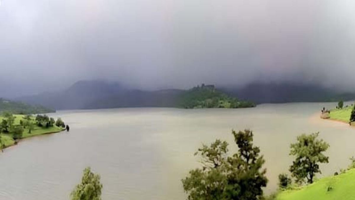 Kasari Dam Kolhapur : कोल्हापूर जिल्ह्यातील कासारी धरण भरले, दोन ...
