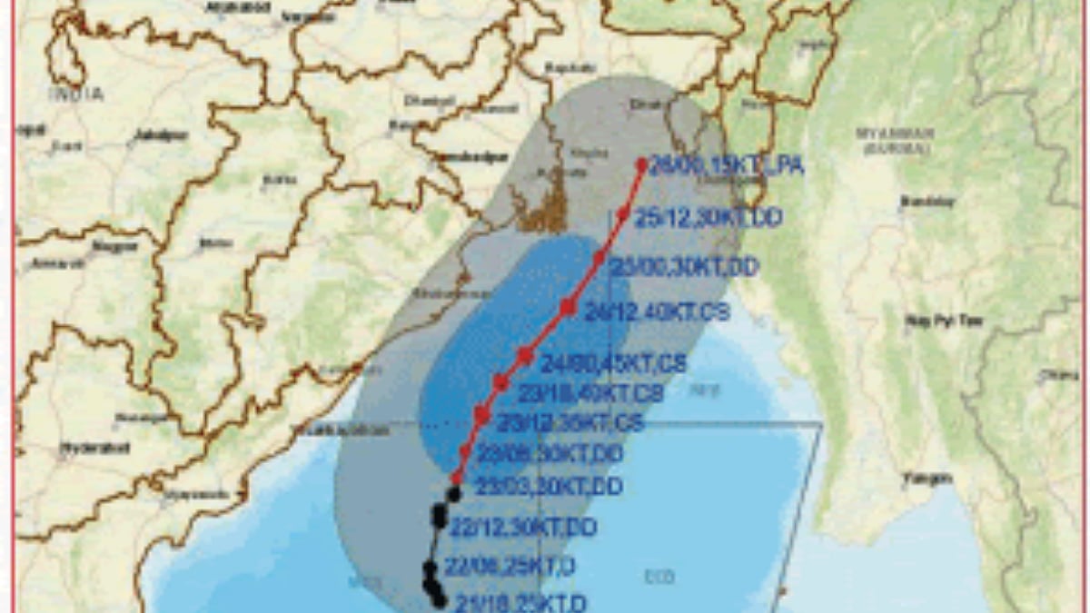 Cyclone Tej । बंगालच्या उपसागरात चक्रीवादळाचे संकेत । Indications of ...