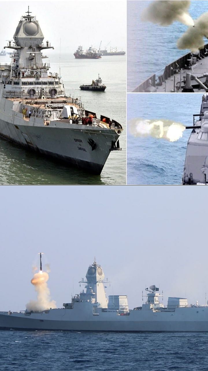 INS Imphal Indian Navy : ताकद वाढली 'आयएनएस इम्फाळ' भारतीय नौदलात दाखल ...