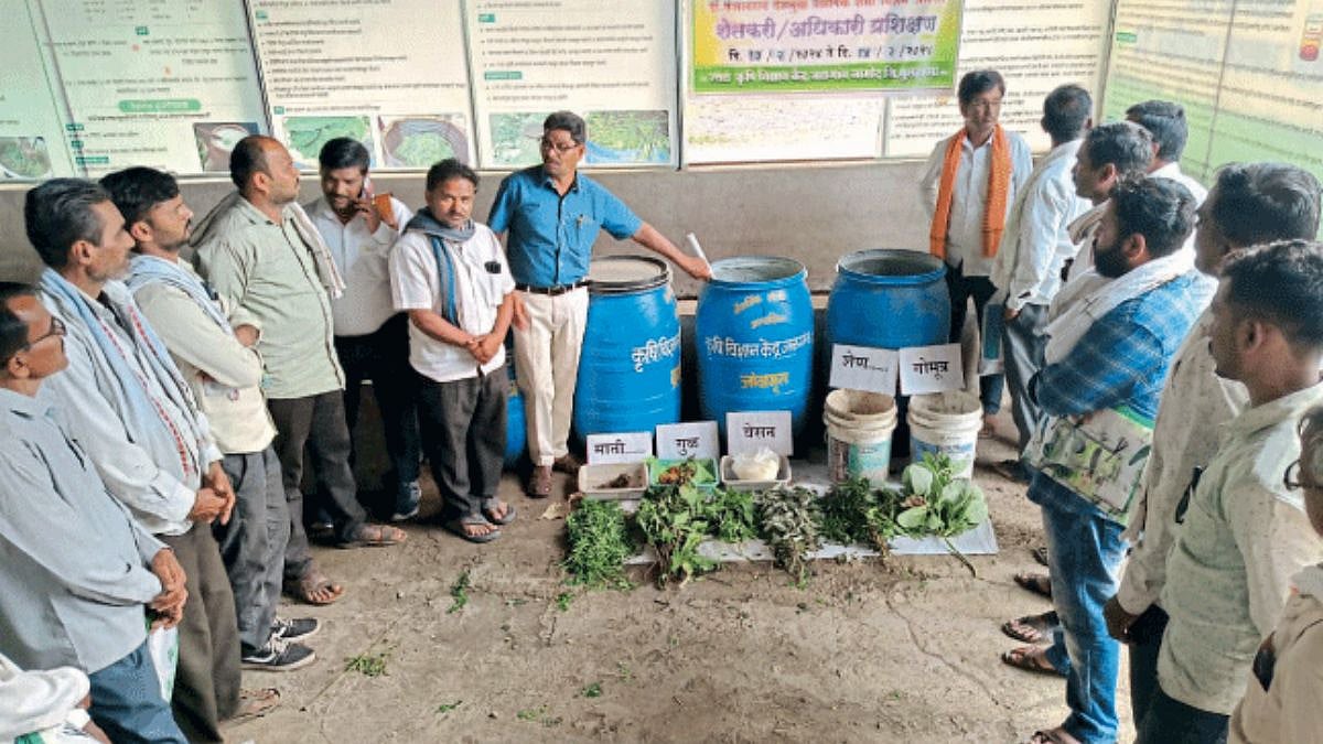 Agriculture Training | शेतकरी, अधिकाऱ्यांसाठी ‘केव्हीके’त नैसर्गिक शेती ...
