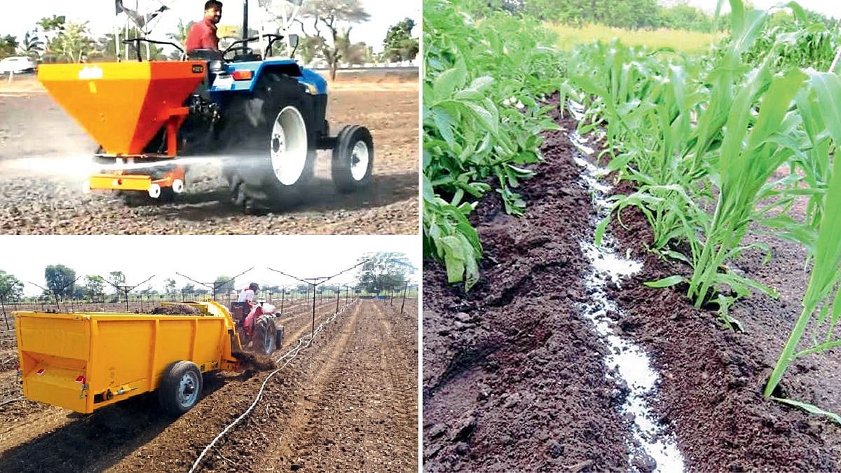 Fertilizing Crop Method | पिकांना खत देण्याच्या विविध पद्धती ...