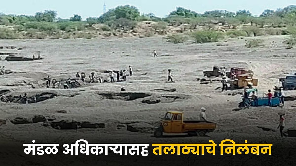 Talathi Suspended | मंडळ अधिकाऱ्यासह तलाठी निलंबित | Suspended a ...