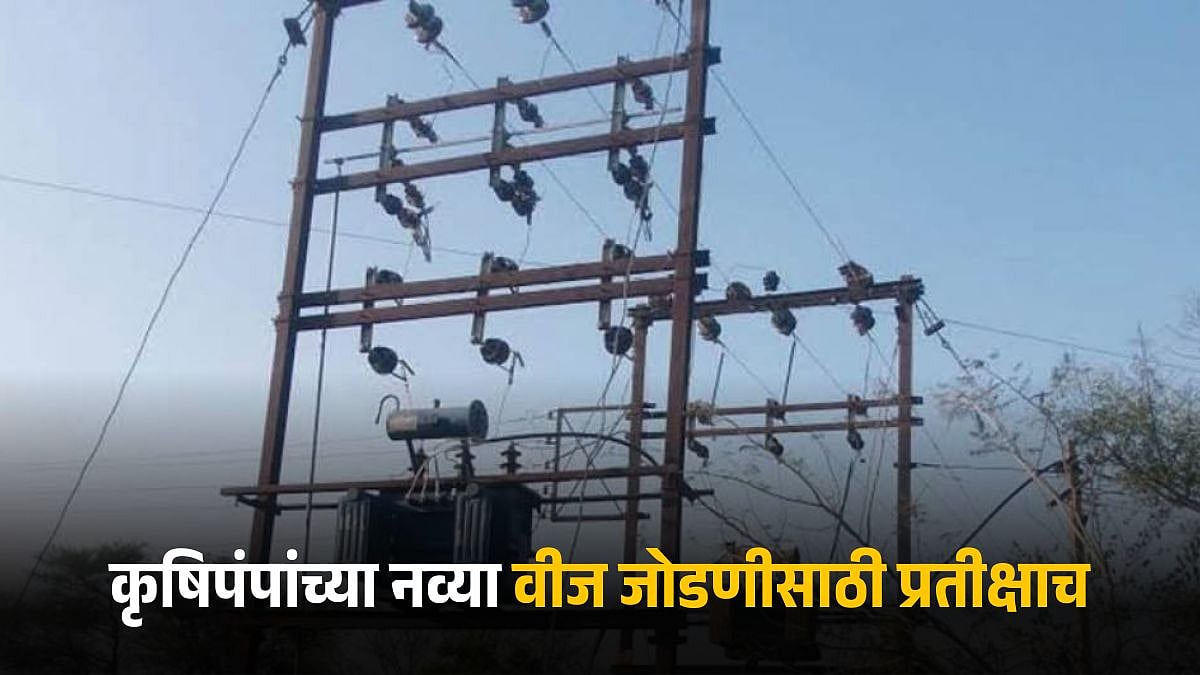 Agriculture Electricity | कृषिपंपांच्या नव्या वीज जोडणीसाठी प्रतीक्षाच ...