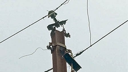 Electricity Transmission Line | ‘राजगडा’वरील विद्युतवाहिनी धोकादायक ...