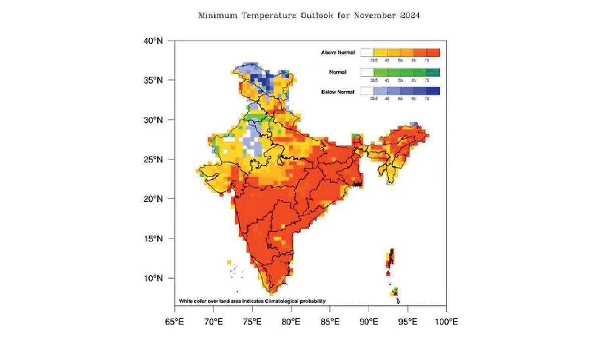 November Weather | नोव्हेंबरमध्ये थंडी कमी राहणार | It will be less ...