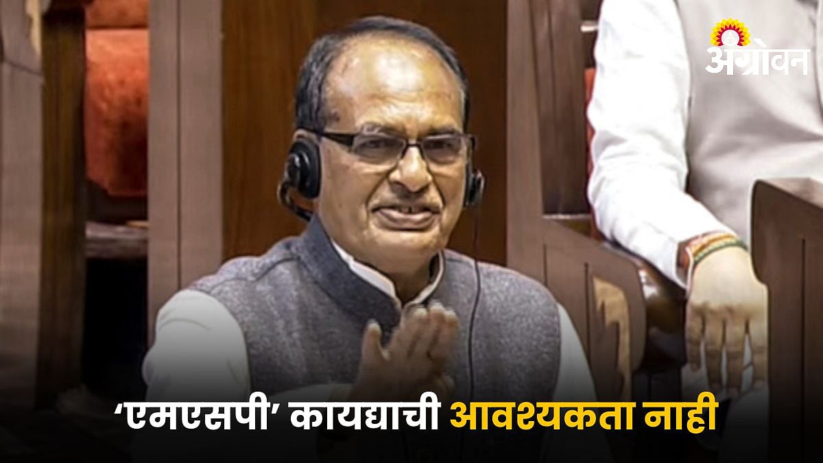 Agricultural MSP | ‘एमएसपी’ कायद्याची आवश्यकता नाही | MSP law is not ...