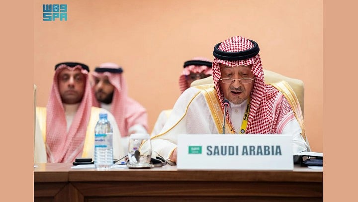 Deputizing for the Custodian of the Two Holy Mosques, Vice Foreign ...