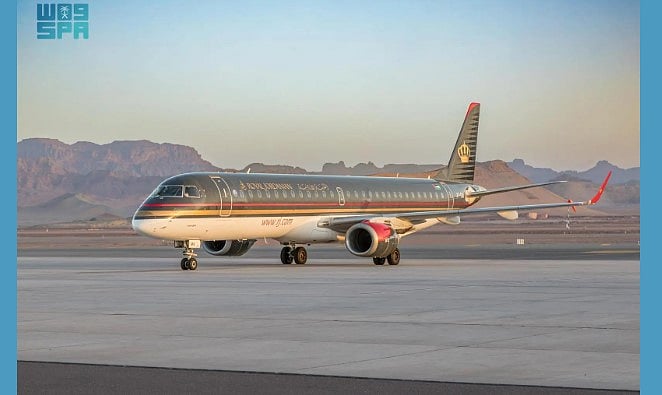 AlUla Airport Receives the First Direct Royal Jordanian Flight