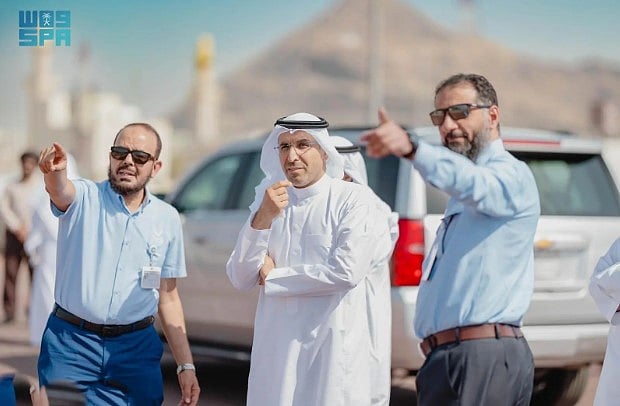 President of the Saudi Water Authority Inspects Plans and Preparations ...