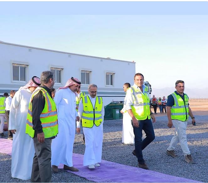 NEOM Builds SAR700 Million Concrete Factory for THE LINE