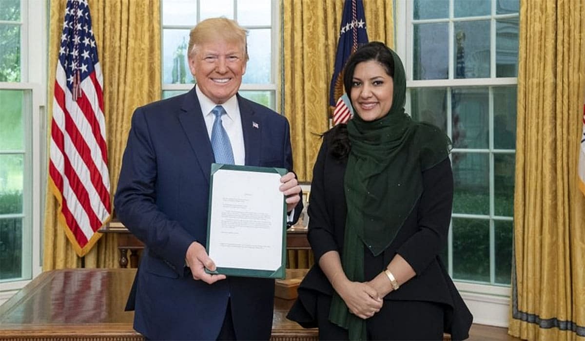 Saudi Arabia’s First Female Ambassador to the United States presents ...