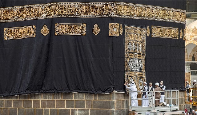 Holy Kaaba Kiswa: A Masterpiece of Islamic Art and Arabic Calligraphy
