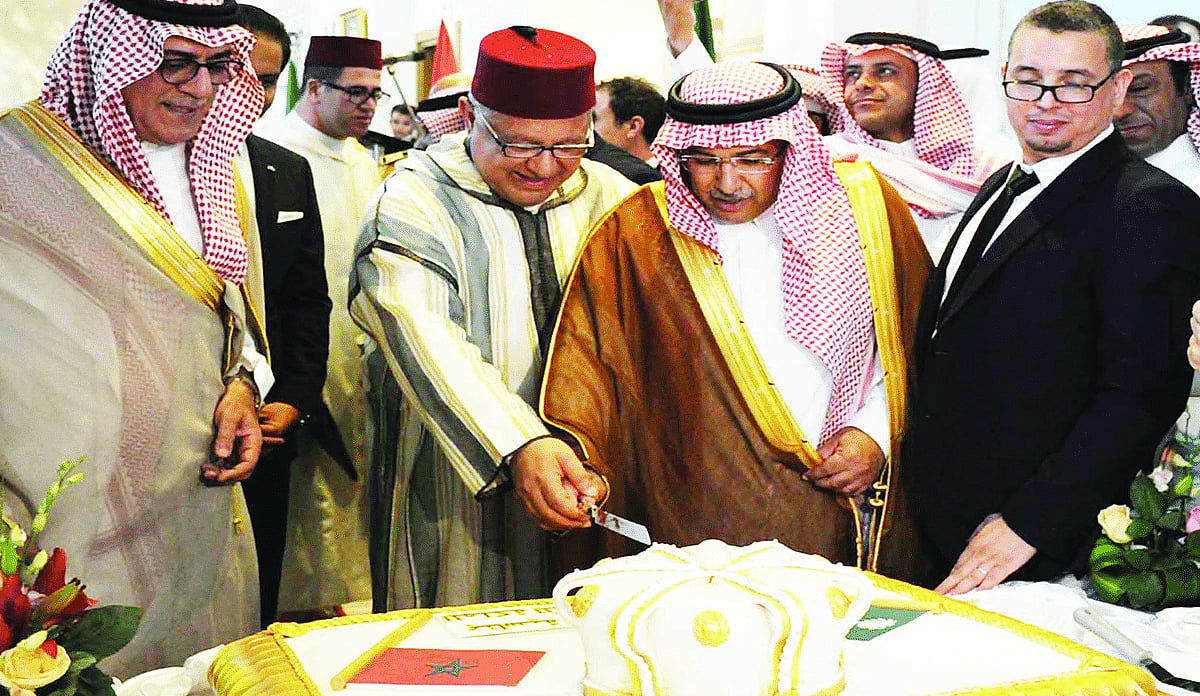 Riyadh Region Mayor Attends Reception Party Held by Embassy of Morocco