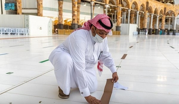 Mataf tracks realigned to accommodate more pilgrims in this year’s Hajj