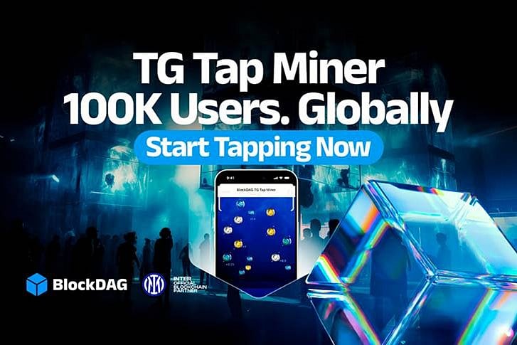 BlockDAG’s TG Tap Miner Tops Trends with Over 100K Users Joining ...